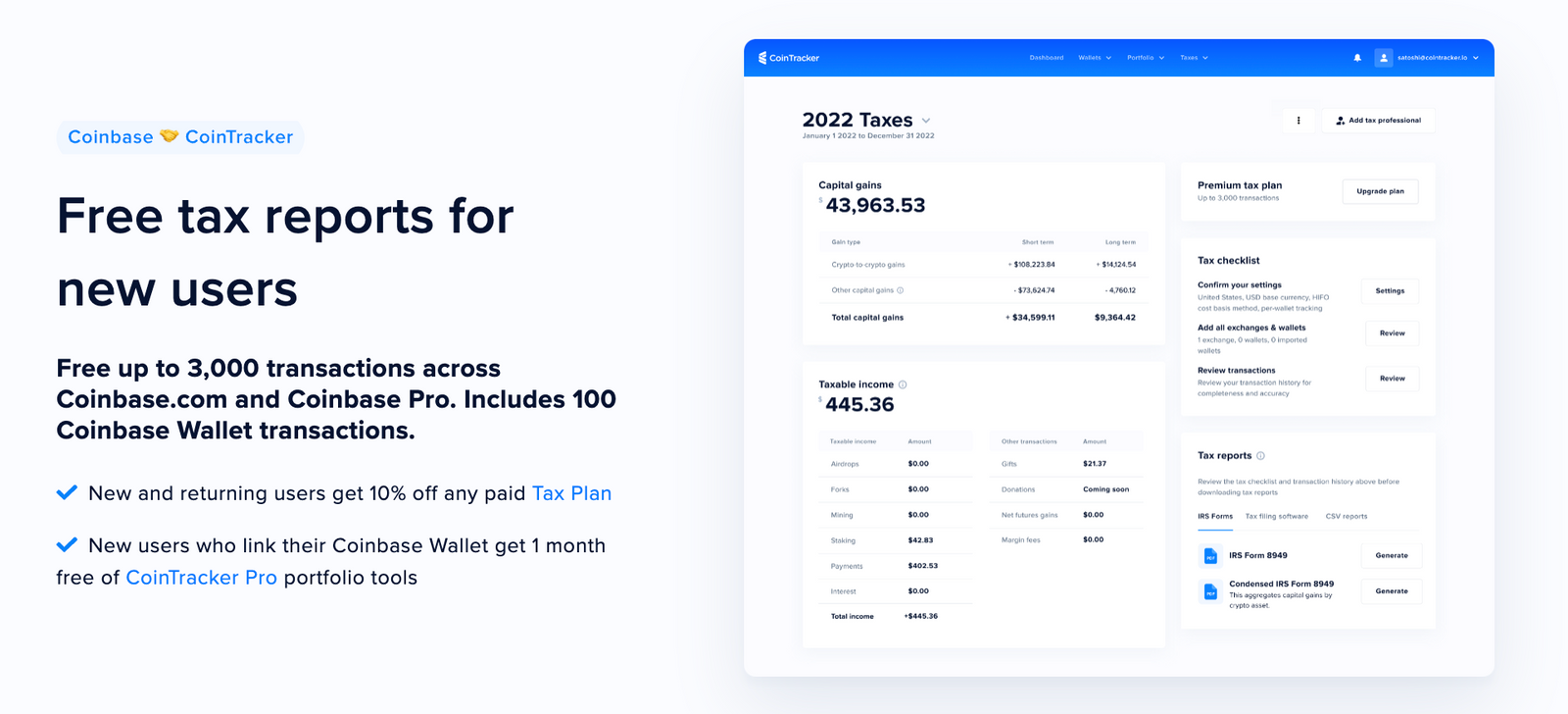 CoinTracker and Coinbase Wallet Partner to Streamline Crypto Tax ...